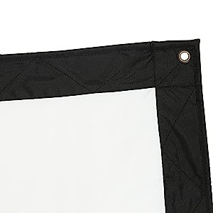 Projection Screen 16:9 HD Foldable Anti-crease Portable Projector Movies Screen for Home Theater Outdoor Indoor Support Double Sided Projection(150inch)