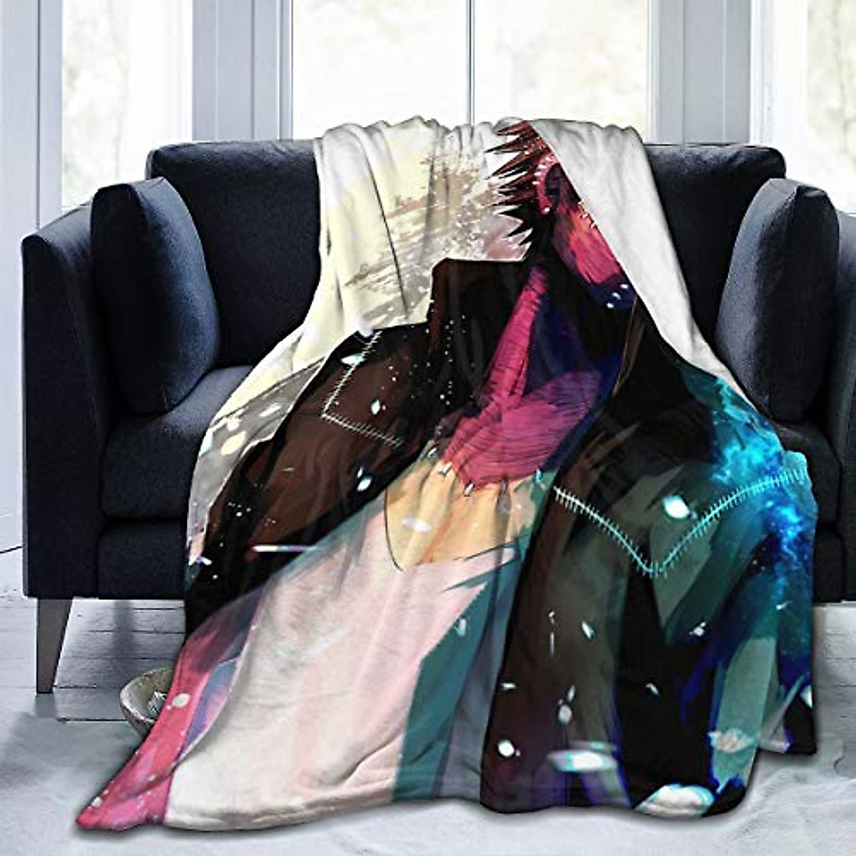 ChristieAHodge Dabi Boku Beach Blanket Ultra-Soft Micro Fleece Blanket Funny 50"x40"