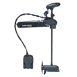 Minn Kota 1368886 Ultrex Freshwater Cable & Electric-steer Bow-Mount Trolling Motor with MEGA Down/Side-Imaging & i-Pilot Link GPS, 112 lbs Thrust, 52" Shaft