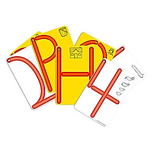 Learning Without Tears Spanish Roll–A–Dough Letters-Get Set for School Series, Pre-K, Hands-On, Sensory, Letter & Number Recognition, Formation-Centers, Whole-Class, and Individual-School or Home Use