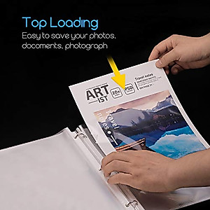 KTRIO 500 Pack Heavy Duty Sheet Protectors 8.5 x 11 inch, Clear Page Protectors for 3 Ring Binder, Heavy Weight Plastic Sleeves for Binders, Top Loading Paper Protector Letter Size