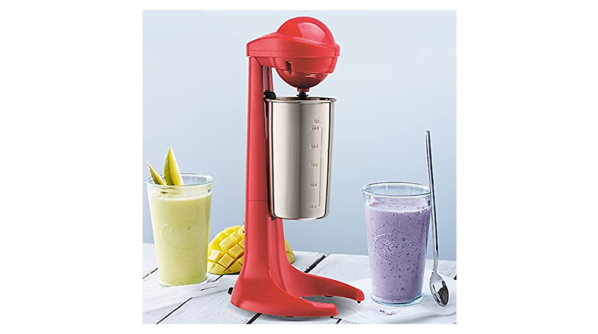 Handheld Electric Milk Shaker - Mix Drinks Effortlessly