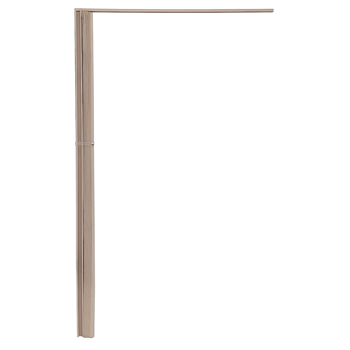 RecPro RV Pleated Folding Door 36" x 75" | Camper Folding Door | Fifth Wheel Folding Door Tan