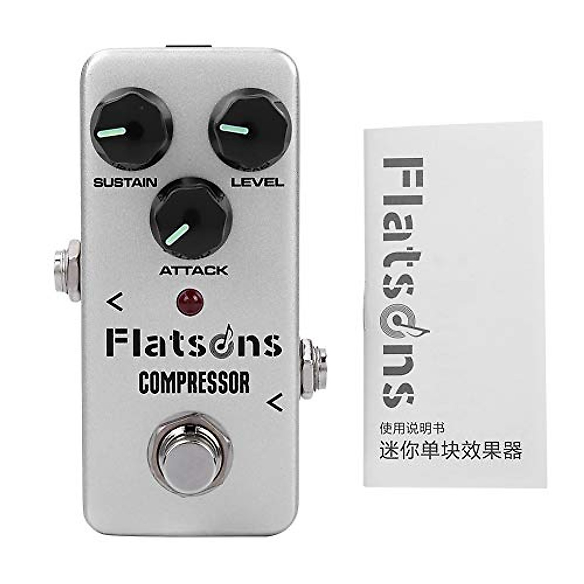 Pure Analog Circuit Guitar Compression Effects Pedal,Compressor Mini Guitar Effect Pedal Instrument Accessory