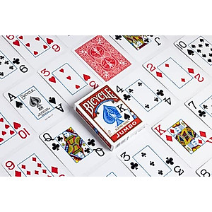 Bicycle Playing Cards, Jumbo Index, Set of 2