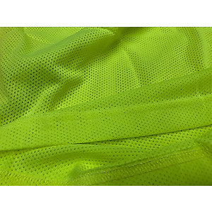DreamHigh 12 Pack Soccer Team Sports Training Vest Adult Neon Green One size (L)