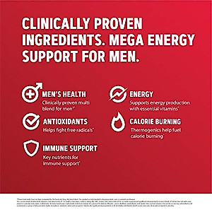 GNC Mega Men Energy Metabolism 90 Caplets