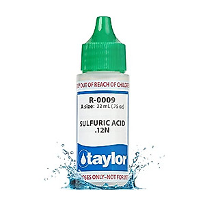 TAYLOR TECHNOLOGIES INC R-0009-A SULFURIC ACID .12N 3/4 OZ