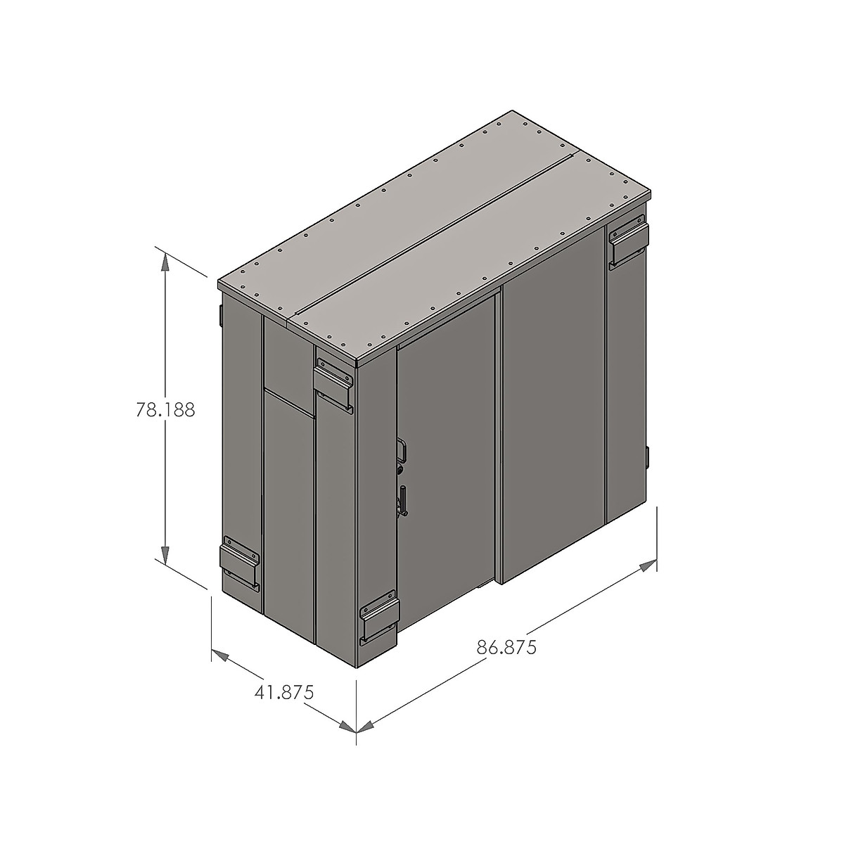 Swisher SR84X039G ESP Safety Shelter