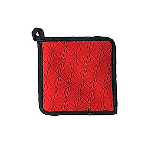 Lodge Manufacturing Company trivet/potholder, 1 Count, Red/Black
