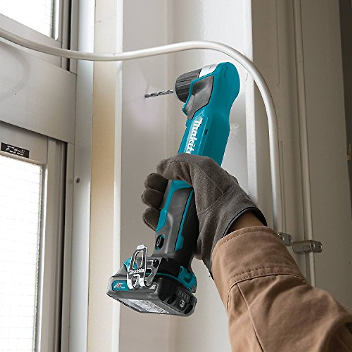 Makita AD04R1 12V max CXT Right Angle Drill Kit, 3/8"