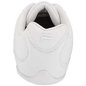 FILA Women's Shout Sneaker, White/White/White, 9.5