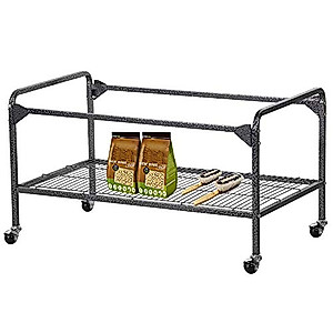 Yaheetech 69-Inch Extra Large Bird Cage Metal Parrot Cage for Mid-Sized Parrots Cockatiels Conures Parakeets Lovebirds Budgie Finch, Black