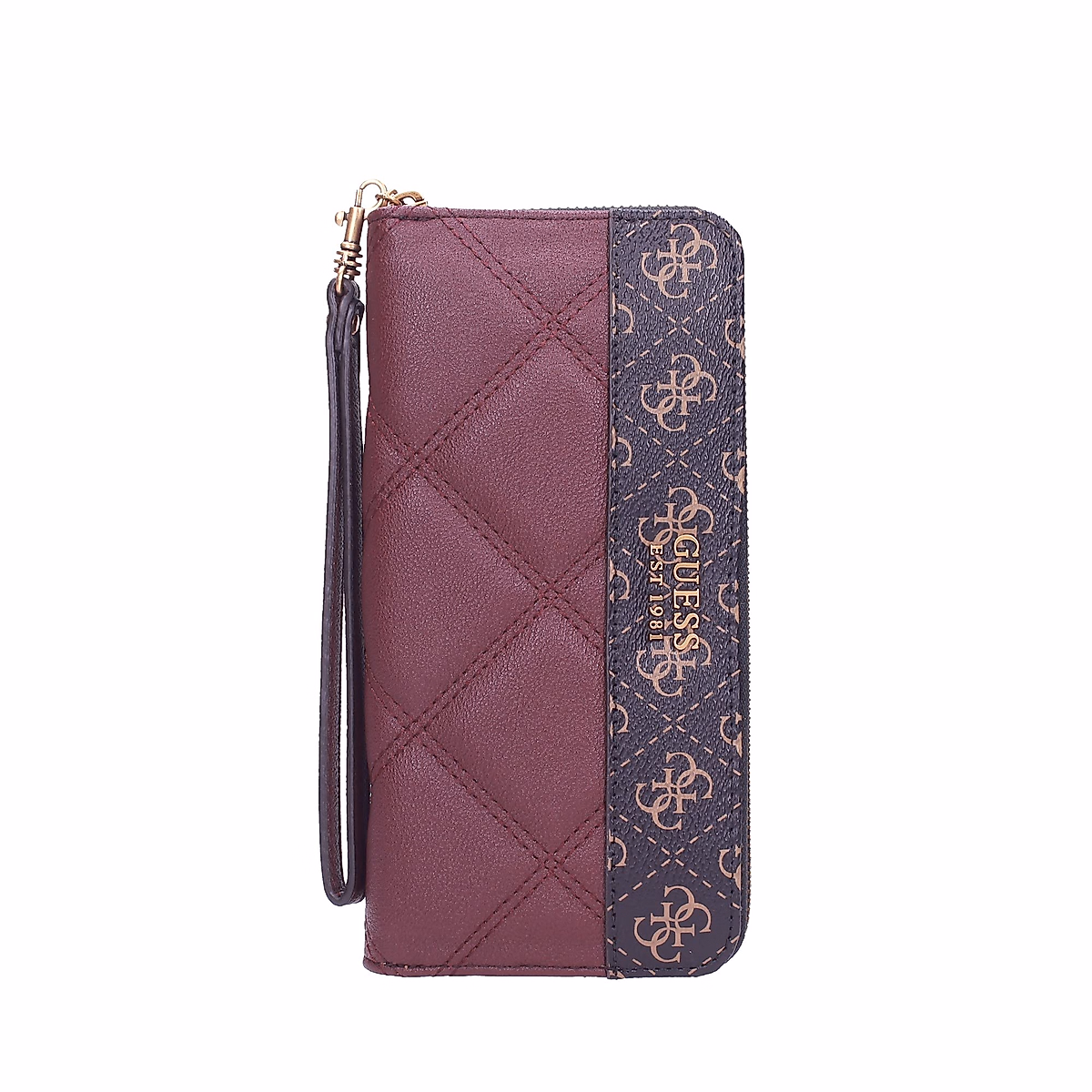 Guess Women's Wallets Burgundy Swqb7870460, Burgundy Multi, Onesize