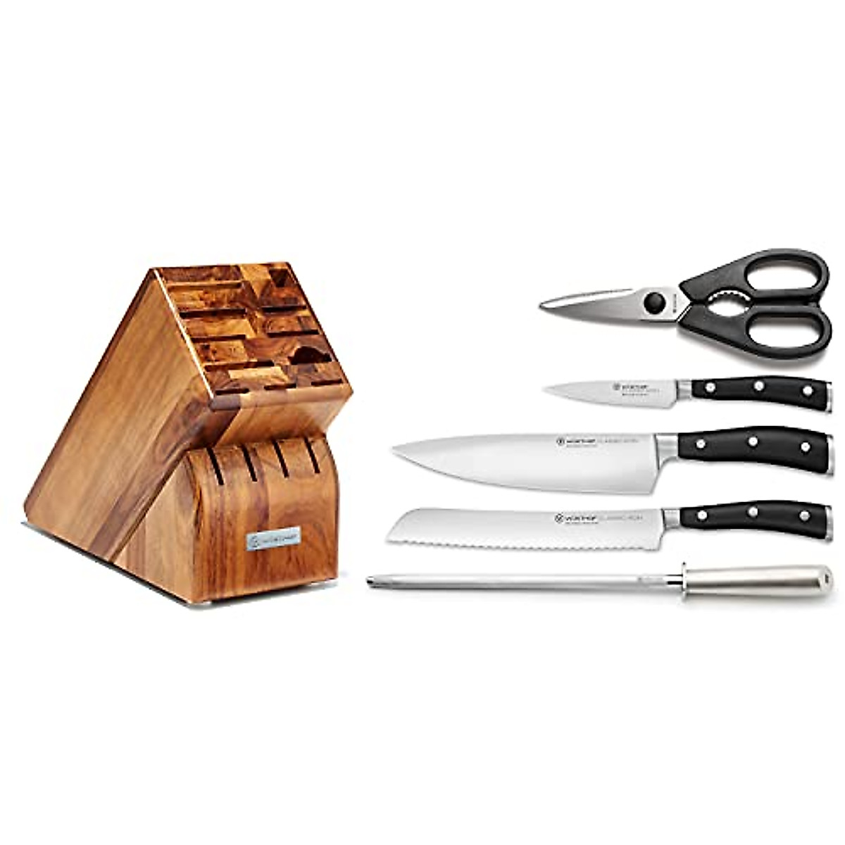 Wüsthof Classic IKON 6-Piece Knife Block Set