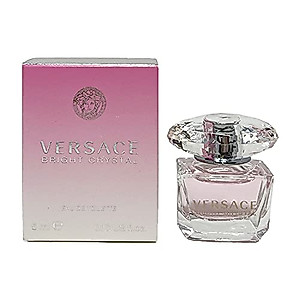 Versace Bright Crystal Eau De Toilette Cologne Miniature Size 0.17 Oz for Women