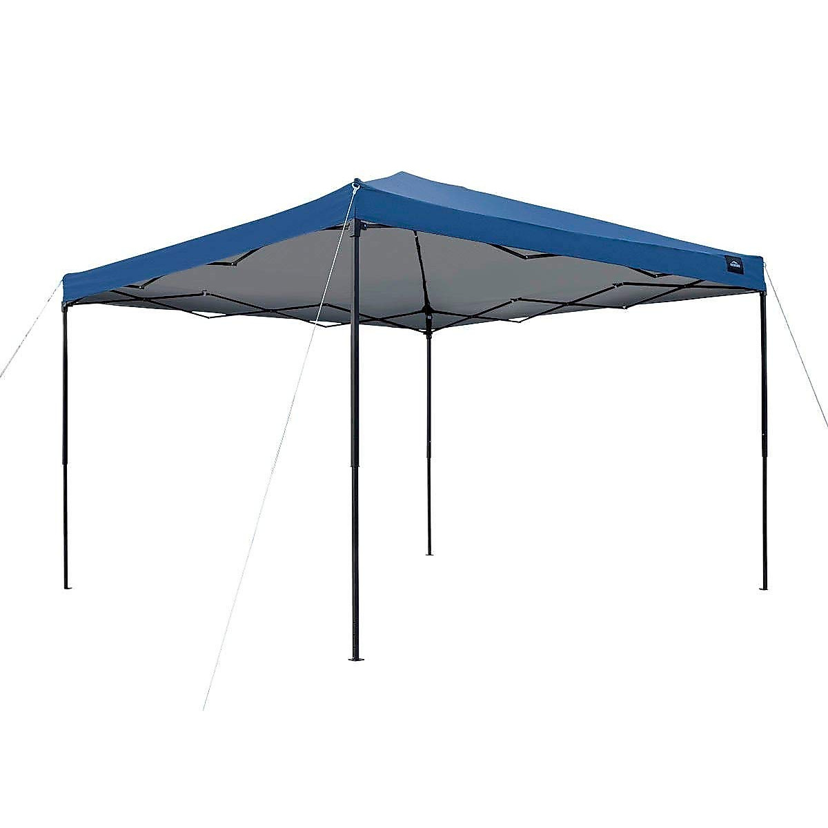 Monoprice 10 x 10 Feet Pop Up Canopy - Navy Blue, 500D Polyester Canopy Cover, UPF50+, Waterproof, for Backyard BBQs, Camping, Tailgate, Sporting Events, Beach - Pure Outdoor Collection, Large