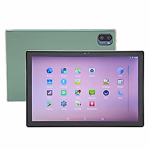 FOTABPYTI 10 Inch Tablet IPS HD 1960x1080 Large Screen for Android 11 6GB 256GB Entertainment Call Tablet (US Plug)