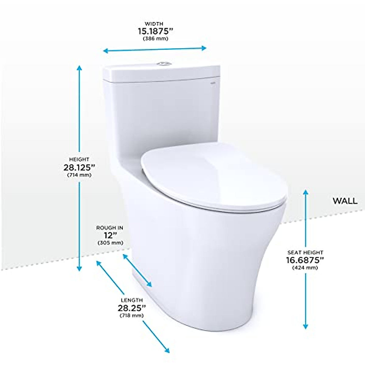 TOTO MS646234CEMFGN#01 Toilets and Bidets, Cotton