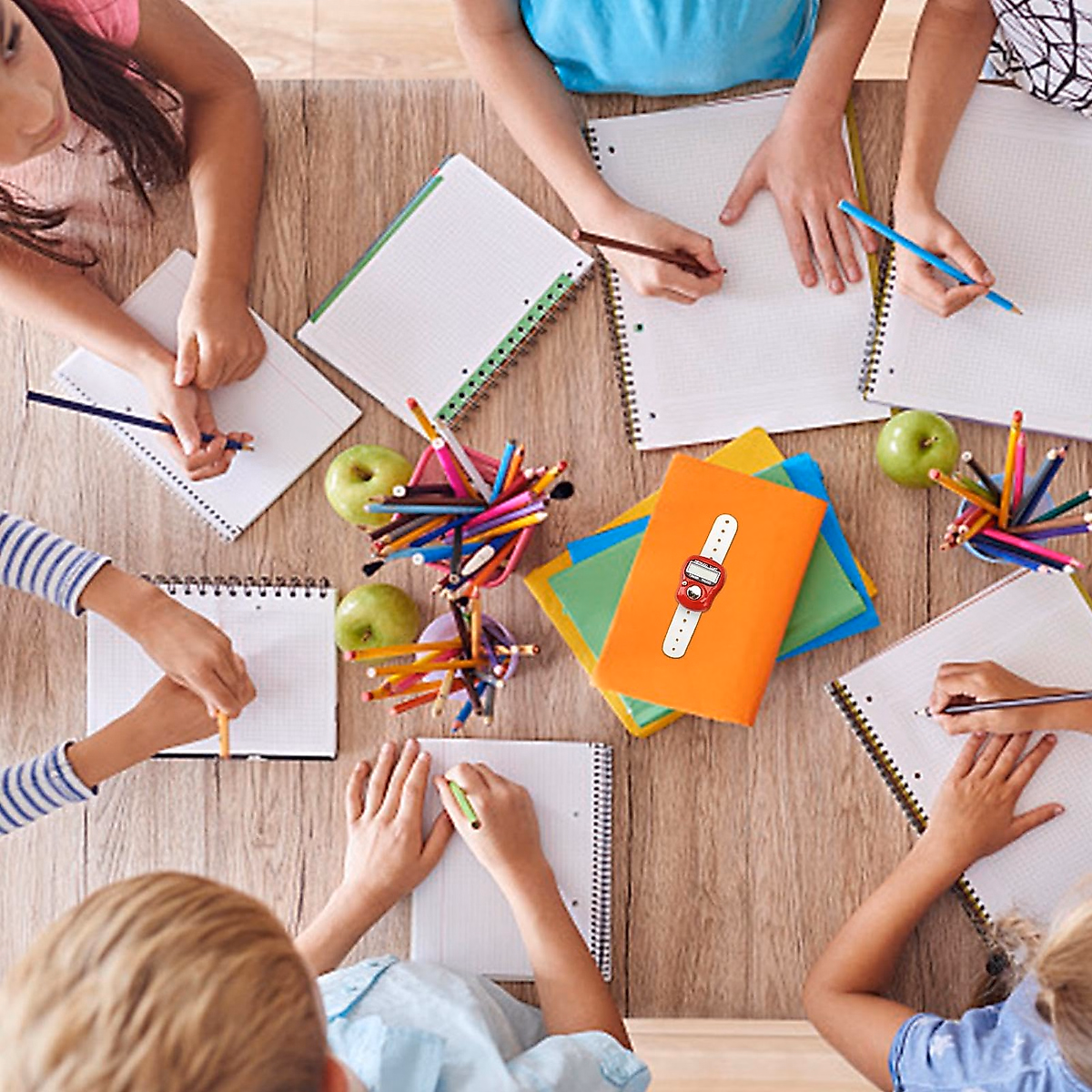 Kumprohu Click Counter | Finger Tally Counter with Digital Display - Portable Number Clicker Counter for Golf, Adjustable Resettable Finger Tally Counter for Lap Crochet Coaching