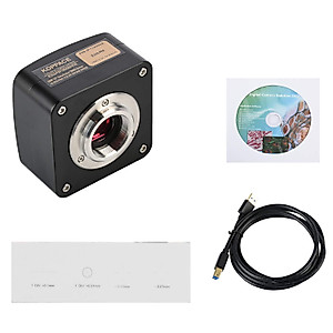 KOPPACE 25 Million Pixel 50X-500X Trinocular Bright and Dark Field Metallurgical Measuring Microscope DIC Conductive Particles