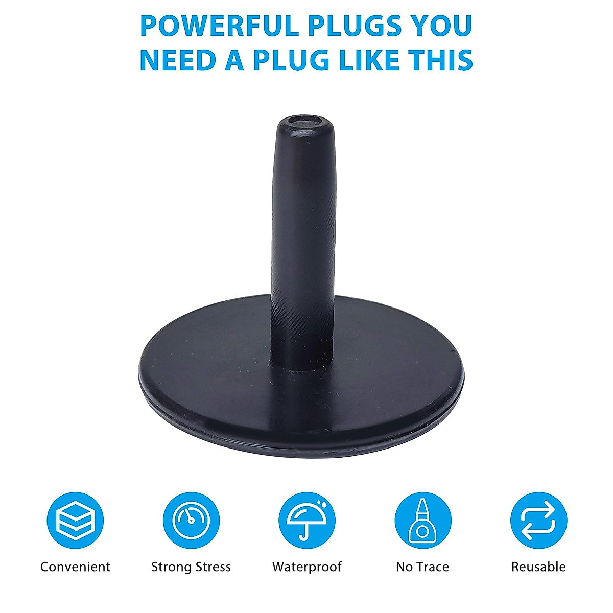 15pcs Duck Plug-Rubber Duck Mount-Plastic Duck Plug Holder for Jeep Dash Rubber Duck Holder for Dispaly Jeep Ducking Gifts(Excluding Rubber Duck) Self Adhesive