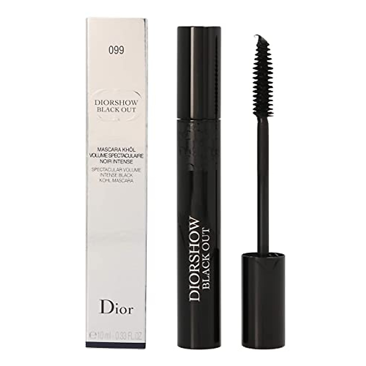 Christian Dior Black Out Mascara, 099 Kohl Black, 0.33 Ounce