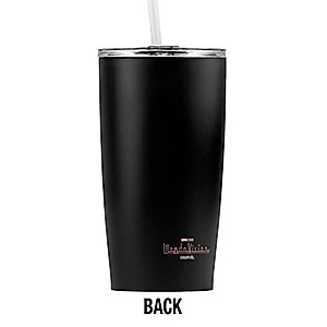 Wandavision OFFICIAL Scarlet Witch Icon Stainless Steel 20 oz Travel Tumbler, Vacuum Insulated & Double Wall with Leakproof Sliding Lid