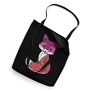 Fox Animal LGBT Lesbian Flag Gay Pride Ally Women Tote Bag