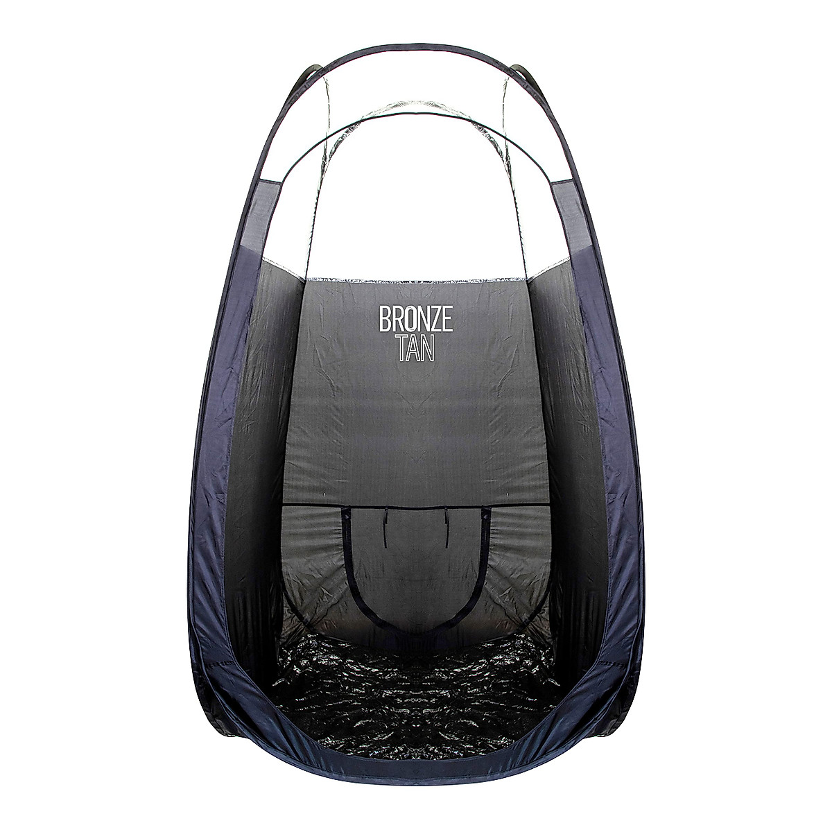 Bronze Tan Professional Spray Tanning Essentials Kit - Includes Machine, Quick-Setup Tent, Spray Tan Feet Pads, Hair Nets, Nose Plugs, Undergarments- Ideal for Salon & Home Use