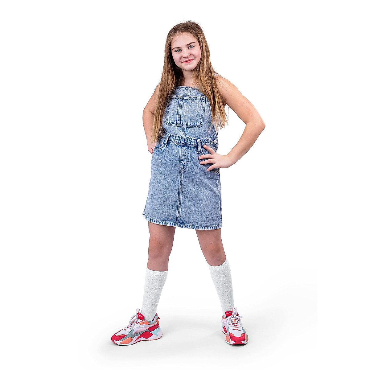 Silky Toes Girls Knee High Rayon Derived from Bamboo Seamless Socks 3 Pk Little Big Girl Socks for School Uniform