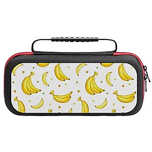 Sweet Banana Fruit Carrying Case For Nintendo Switch Protective Portable Hard Shell Pouch Travel Game Bag