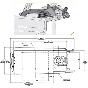 Minn Kota 1358834 Terrova Freshwater Electric-steer Bow-Mount Trolling Motor with Universal Sonar 2 & i-Pilot GPS (Foot Pedal and Micro Remote Included, NO Heading Sensor), 112 lbs Thrust, 60" Shaft