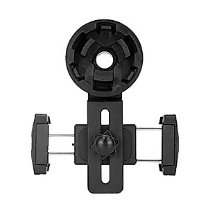 STARSCOPE Adjustable Phone Scope Mount - Telescope Phone Adapter Fits Most Phones (Max 110mm) | Easy-Adjust, Universal Spotting Scope Phone Adapter | Phone Attachment for Binoculars and Monoculars