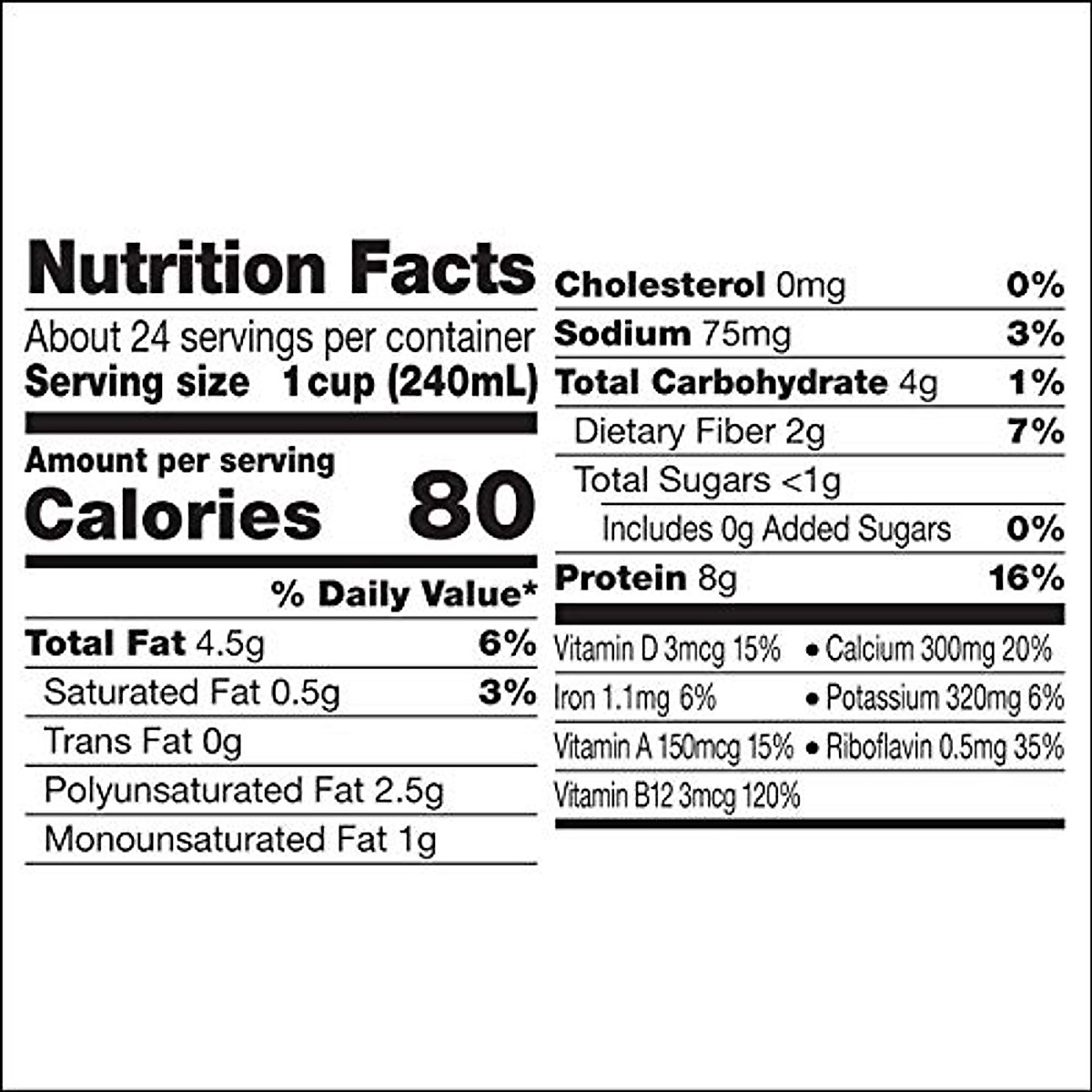 Silk Shelf-Stable Organic Soy Milk, Unsweetened, Dairy-Free, Vegan, Non-GMO Project Verified,32 Fl Oz(Pack of 6)