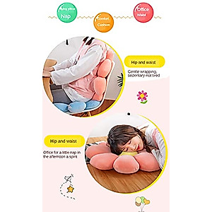 Daisy Petal-Shaped Throw Pillow, Cushion. Suitable for Office, Driving, Sofa, Tatami. Soft and Comfortable, it can be Used as Decoration or as a Gift. (38cm(14.9inch), Green)