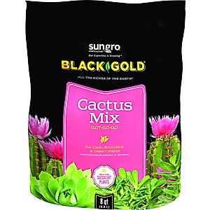 Sun Gro Horticulture 1410602.Q08P Black Gold Cactus Mix (8 qt)