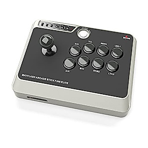 MAYFLASH Arcade Stick F300 Elite with Sanwa Buttons and Sanwa Joysticks for Xbox Series X, Xbox One, PS4, PS3, Windows, macOS, Steam Deck, Android, NEOGEO Mini,SEGA MEGA Drive, SEGA Genesis