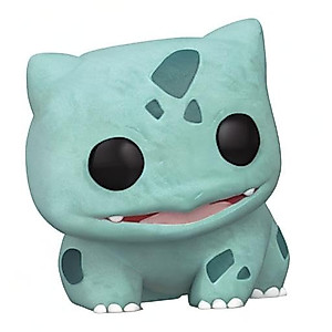 Funko Pop! Games: Pokémon - Flocked Bulbasaur Vinyl Figure, Spring Convention Exclusive