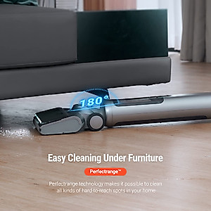 OSOTEK H200 Cordless Wet Dry Vacuum Cleaner & Mop & Wash 3 in 1 for Hardwood Hard Floor Pet Hair, with Long Battery Life, Self-Cleaning, LCD Display, Voice Prompt, Ultra-Wide Brush Roller, LED Light