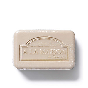 A LA MAISON Sweet Almond Bar Soap - Triple French Milled Natural Moisturizing Hand Soap Bar (3 Bars of Soap, 8.8 oz)