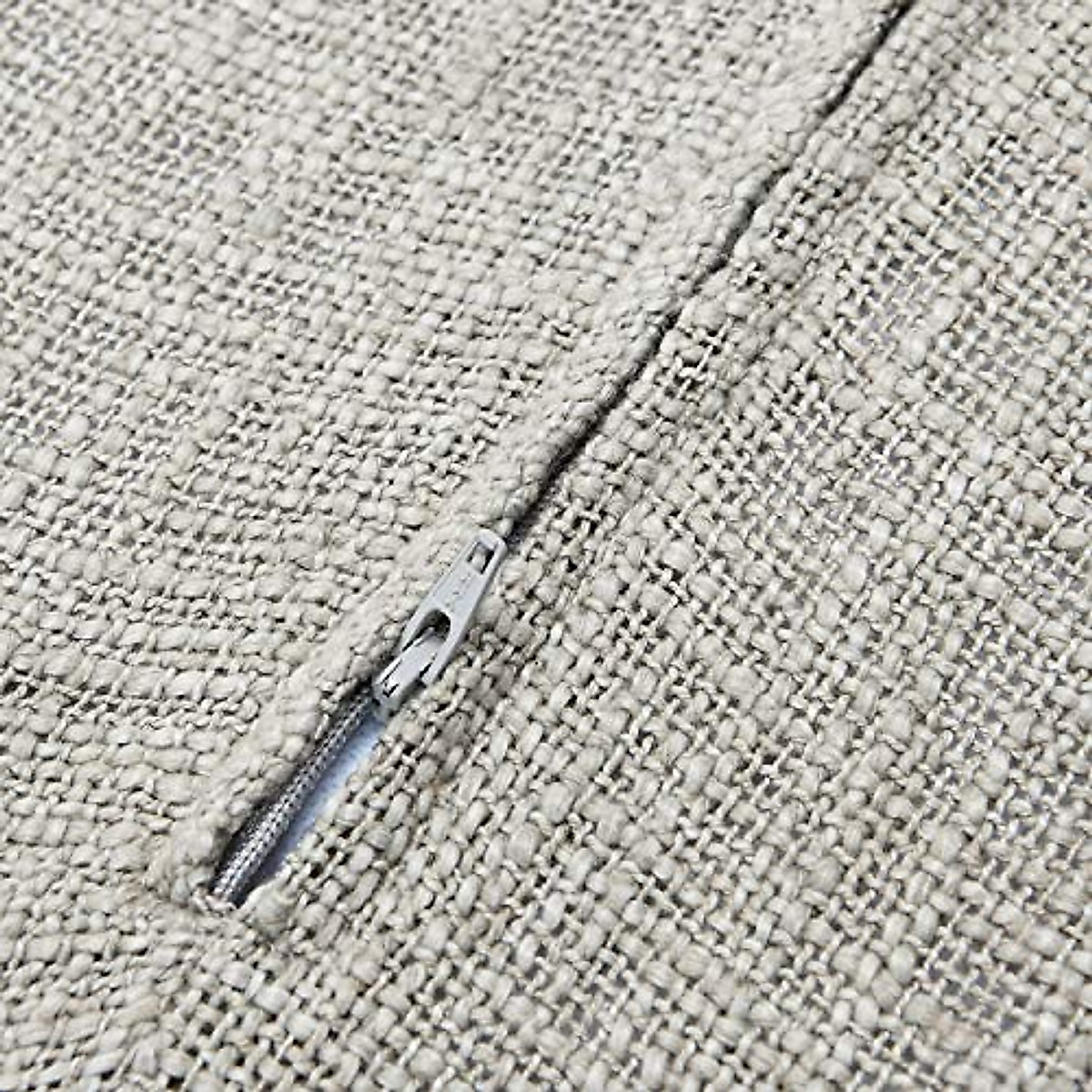 Creative Co-Op Cotton Blend Tufted Pattern & Tassels, Grey Pillow