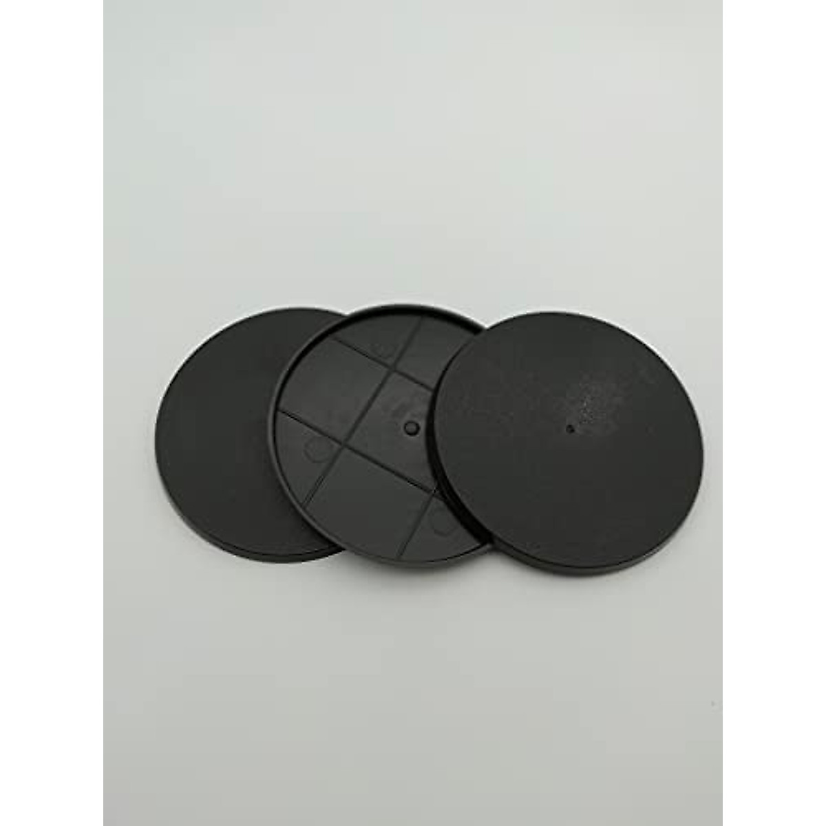 Lot of 3 90mm Round Bases Used for Warhammer 40k & AoS GW Storm Speeder Bitz