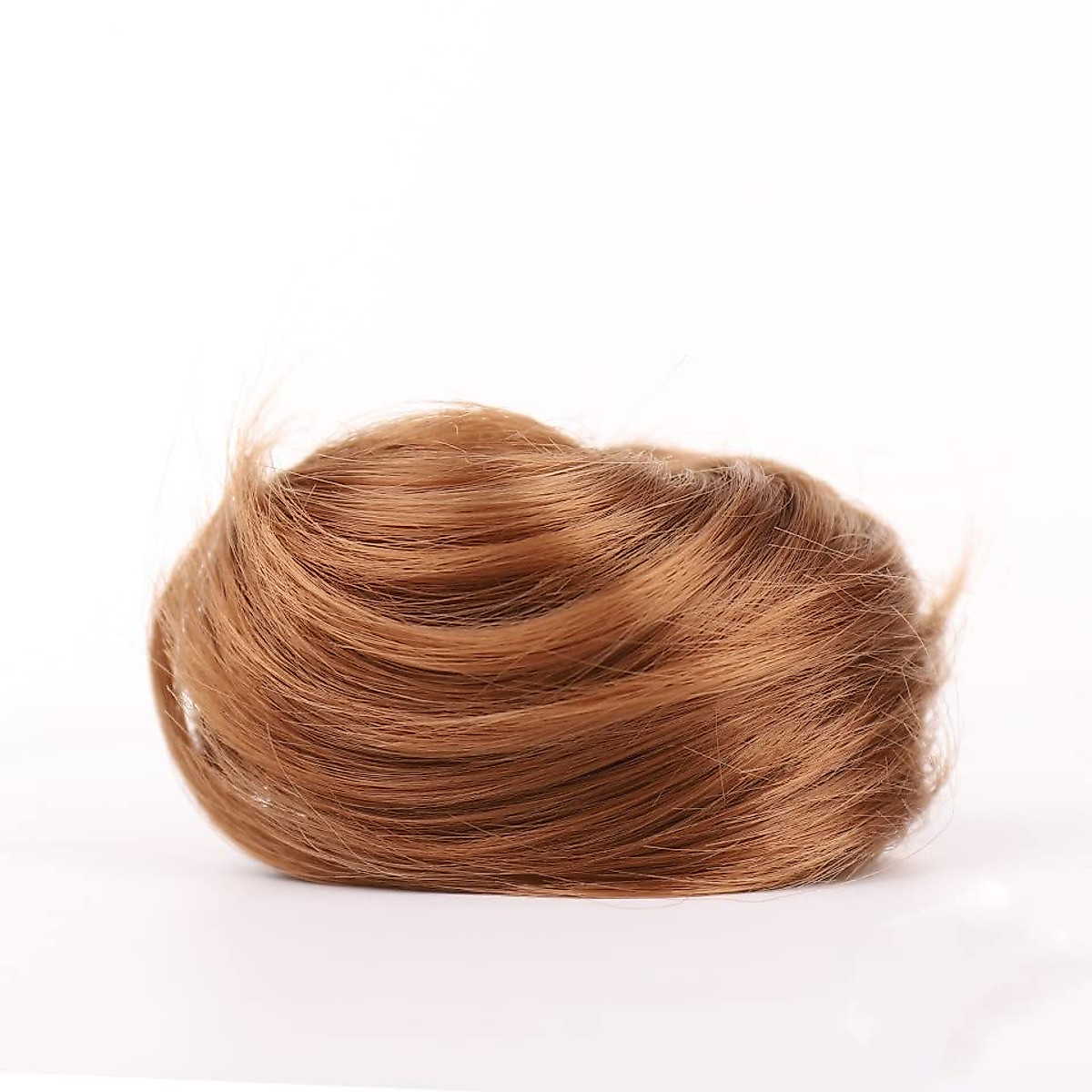 ZMVA 2PCS Cat Ears Hair Donut Chignon Claw Clip in Messy Hair Bun Mini Claw Clip in Updo Bun Extensions Wig Accessory Ponytail Hairpieces for Women and Girls (30#)