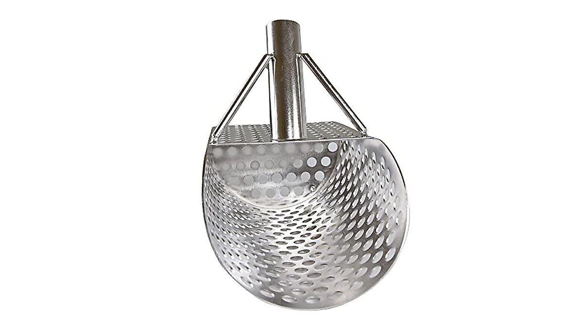Sand & Metal Detector Shovel for Beaches and Treasure Hunting