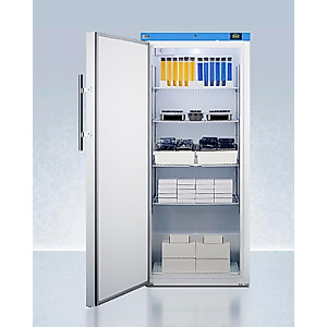 Accucold UFM19WLHD 18 cu.ft. Upright Manual Defrost Freezer, 20ºC operation, High/low-Temperature Alarm