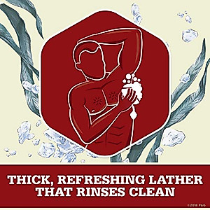 Old Spice Body Wash for Men, Deep Scrub with Sea Minerals Scent, 16 Fl Oz (Pack of 4)