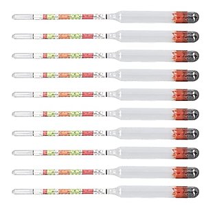 Hydrometer Tool, Easy Reading Beer Meter Glass High Accuracy Wide Application for Office
