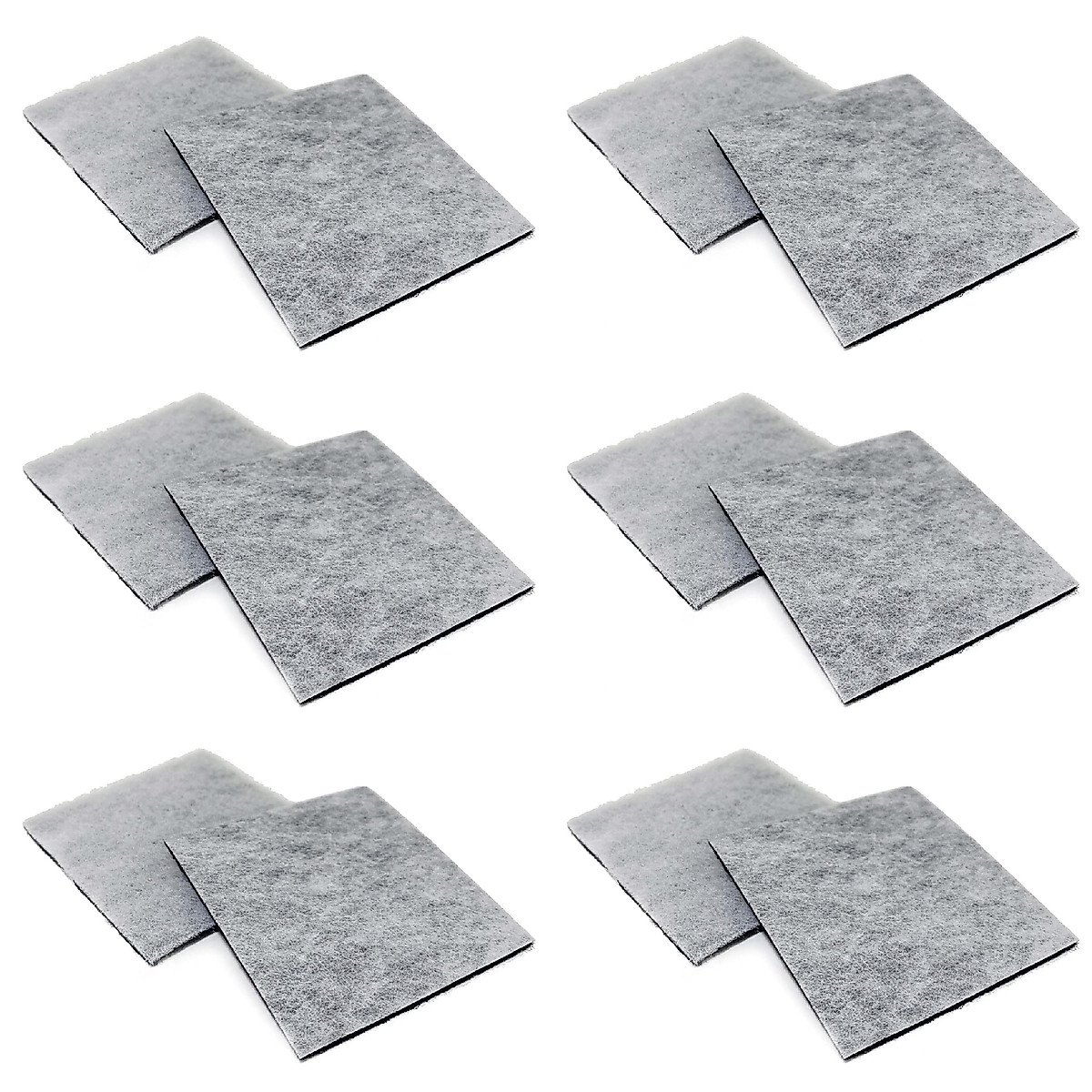 Nispira Replacement Filter Compatible with Holmes HAP75-UC2 Smoke Grabber Air Purifier Ashtray Part HAPF7-U8. Deodorize Cigarette Smoke. 12 Packs