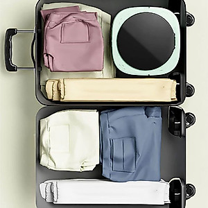 Flylin Portable Washing Machine Drying Washing Machine Foldable Mini Small Washer 6.5L Half Automatic Washt for Baby Clothes Underwear Apartment Camping RV Travel (Green)